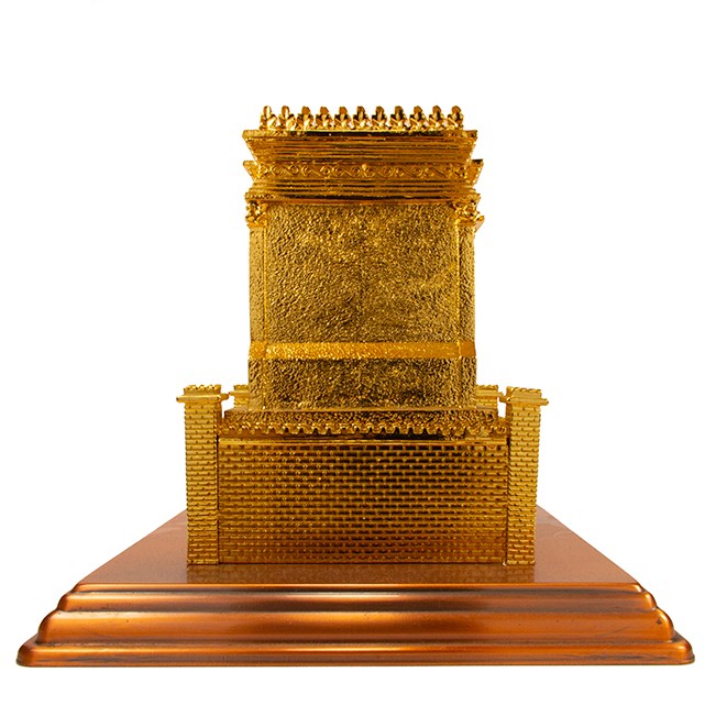 Gold Plated Holy Second Temple Of Jerusalem on Copper Base – Three ...